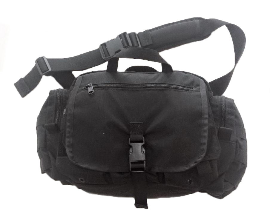 Active Response Kit | Black Shoulder Bag with Magazine Pockets ...